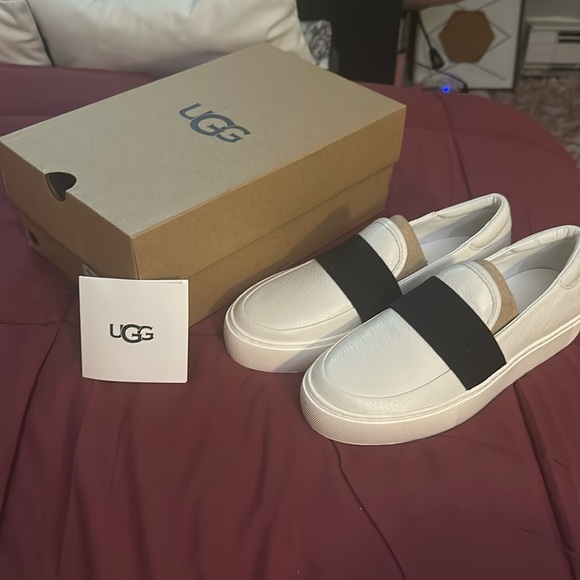 UGG | Shoes | Ugg White Casual Sneakers | Poshmark